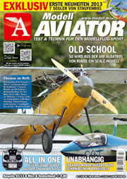 Modell AVIATOR Ausgabe 03/2013 - FlugModell