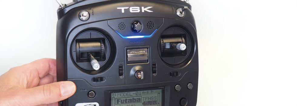 Achtkanalsender Futaba T6K von Ripmax - FlugModell