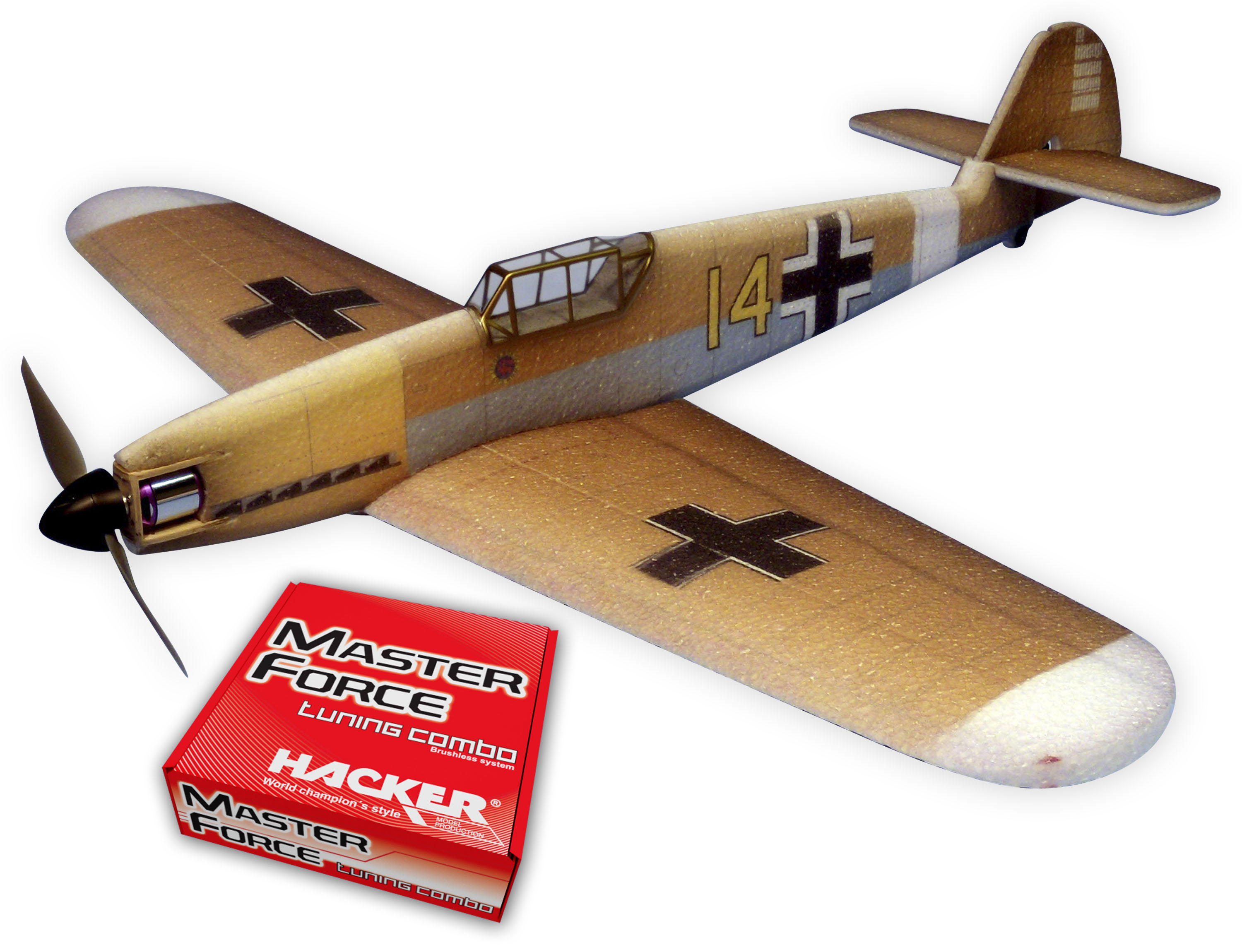 Bf-109 von Hacker Model Production - FlugModell